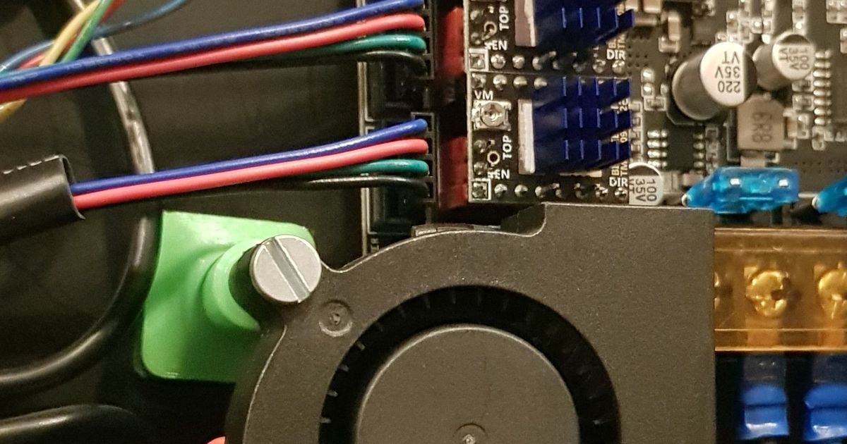 RatRig / Rat Rig V-Core 3 - 5015 Stepper Cooling Stands by C_Cheetos ...