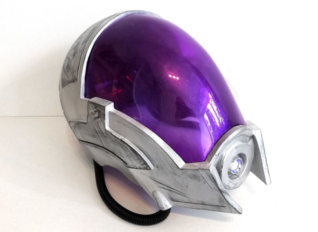 3D Printed Tali Helmet (with vacuum formed visor) by bzqp | Download ...