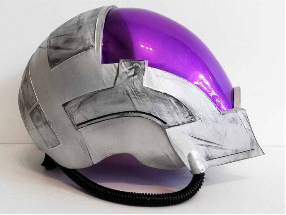 3D Printed Tali Helmet (with vacuum formed visor) by bzqp | Download ...