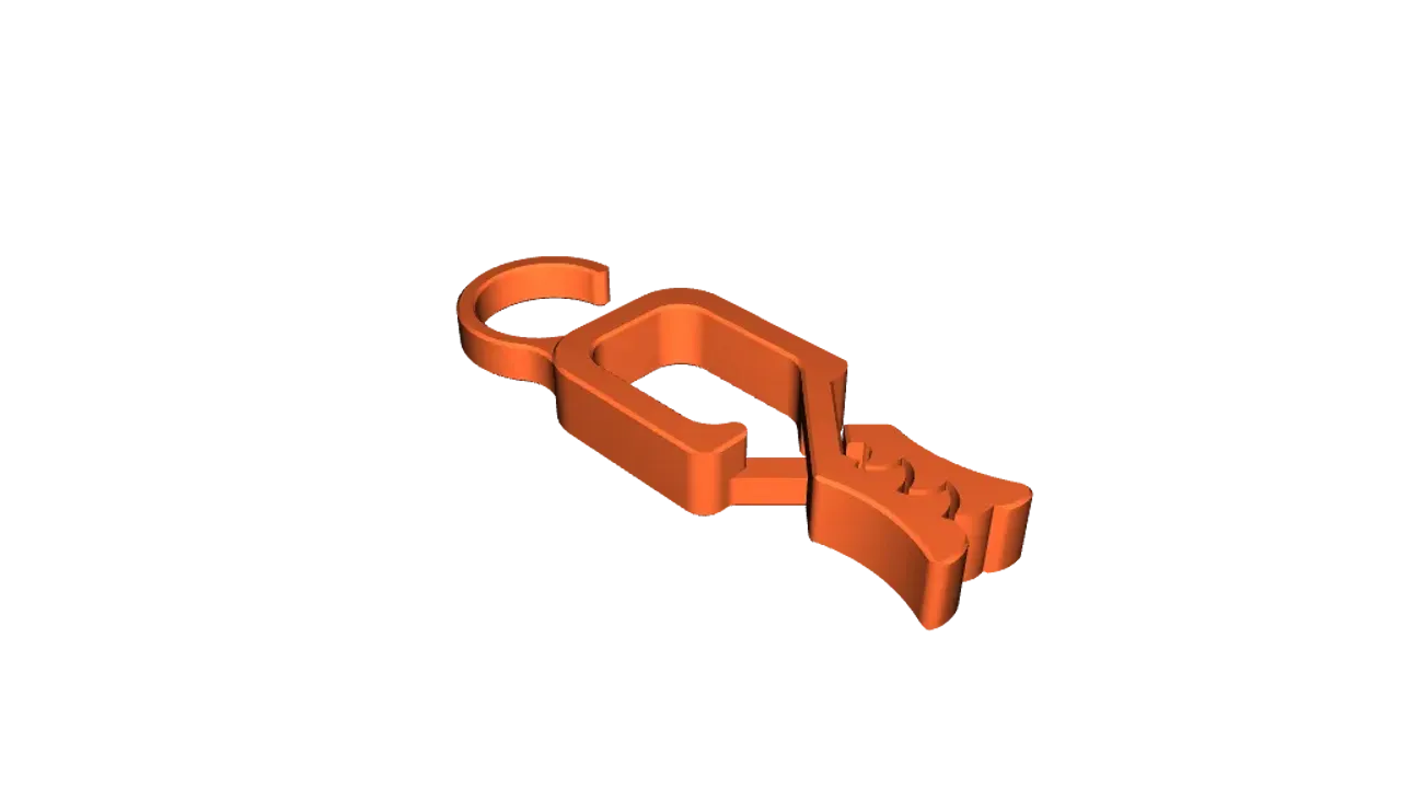 Towel Holder Croc Clip by mrstoned | Download free STL model ...