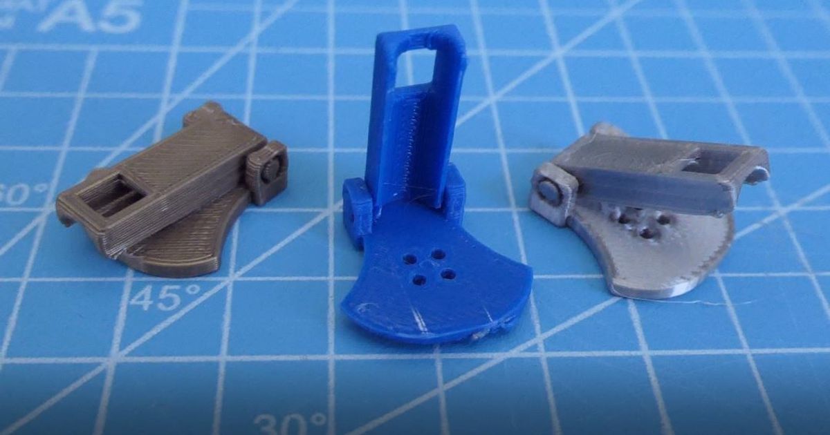 Zipper Button by Schaffer.la | Download free STL model | Printables.com