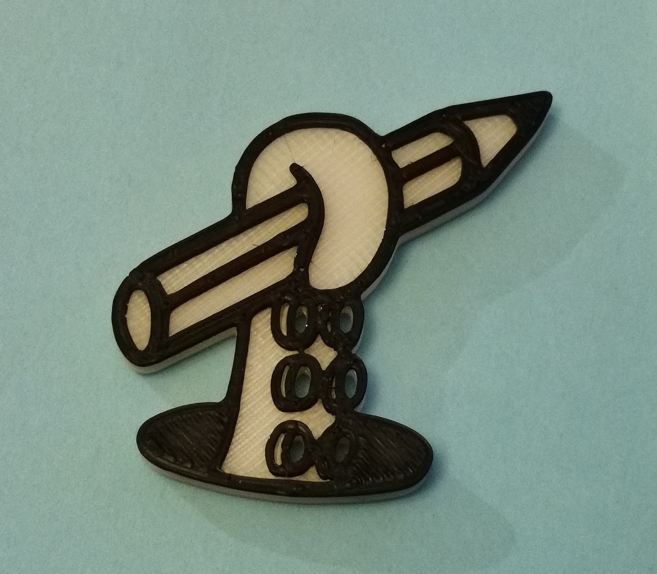 Chapadlo - knoflík von ZŠ Mnichovice | Kostenloses STL-Modell ...