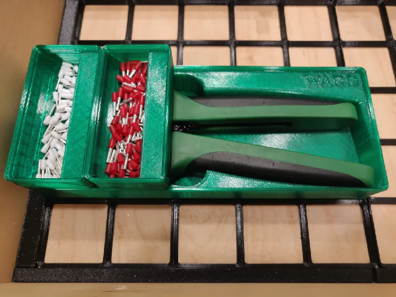 WAGO Variocrimp 4 Gridfinity Tray by Kast713 | Download free STL model ...