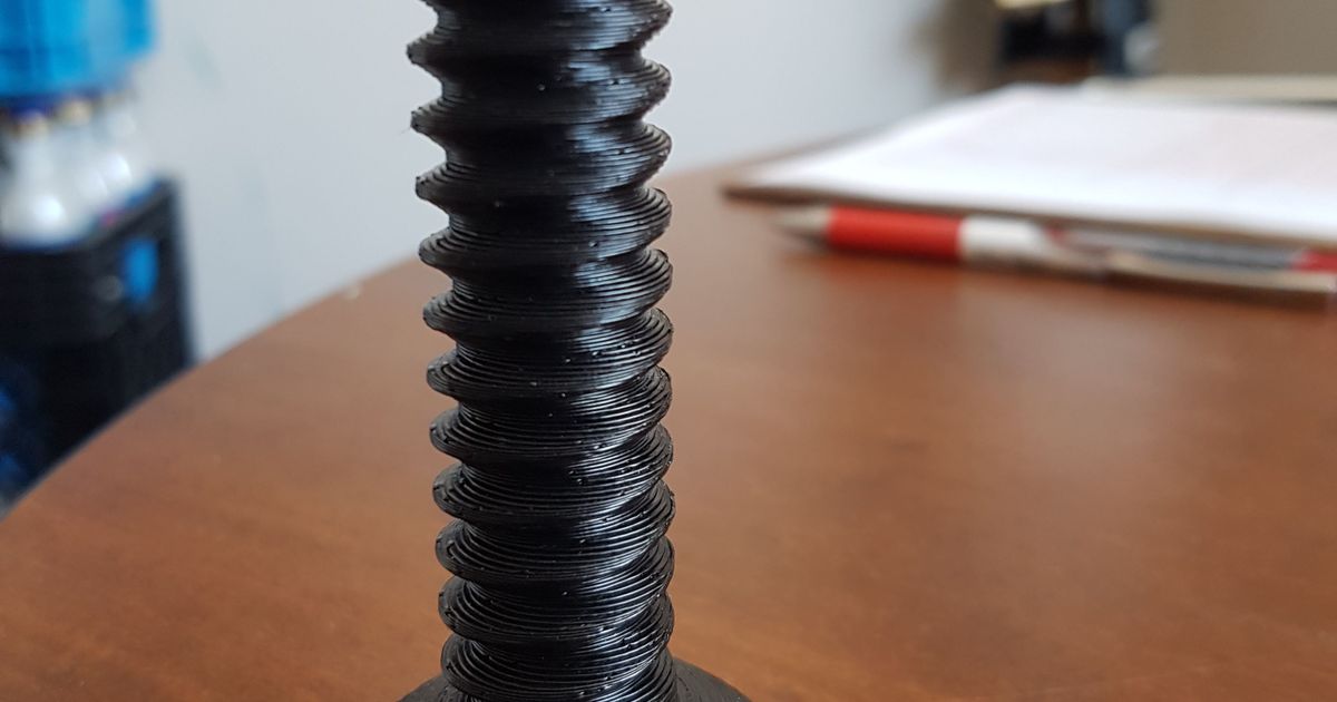 Logitech Pro Flight Screw by zerink | Download free STL model ...