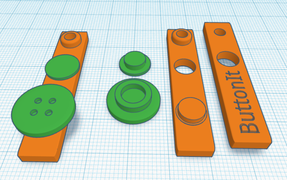 Emergency Button Keyring by Surfboy79 | Download free STL model ...