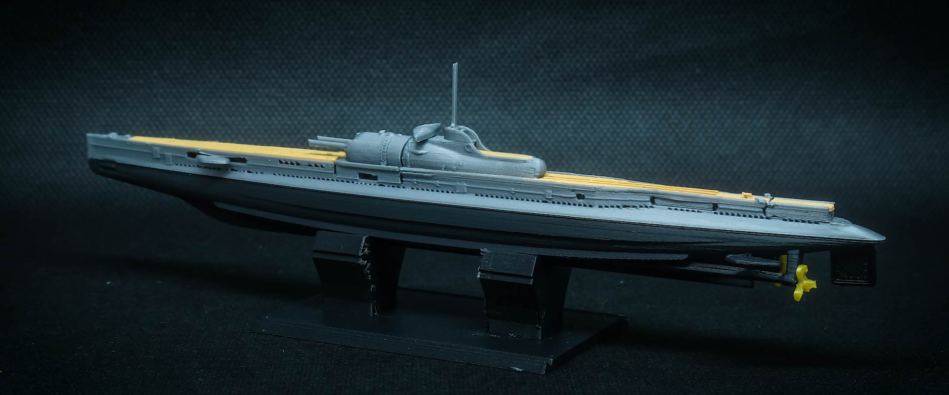 Cruiser Submarine Surcouf by Yurobuild | Download free STL model ...