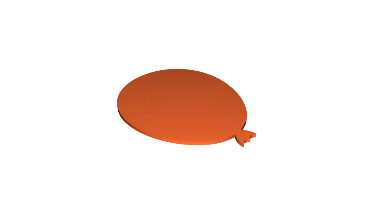 Simple 2D Balloon by Koyo | Download free STL model | Printables.com