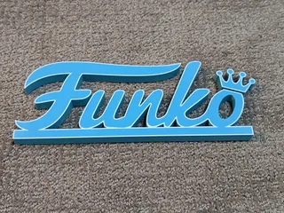 Funko Pop Logo Sign by Koyo | Download free STL model | Printables.com