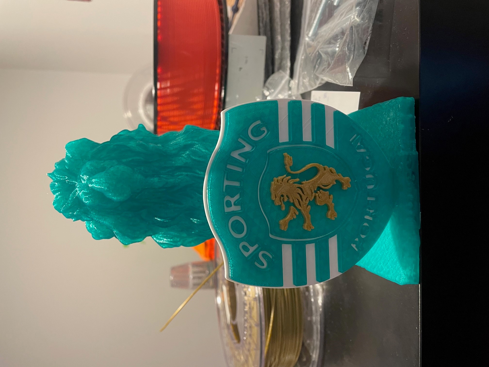 Sporting (SCP) Logo by Tiago Jesus | Download free STL model ...