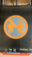 Beware Feral Children Sign by CJPrints | Download free STL model ...