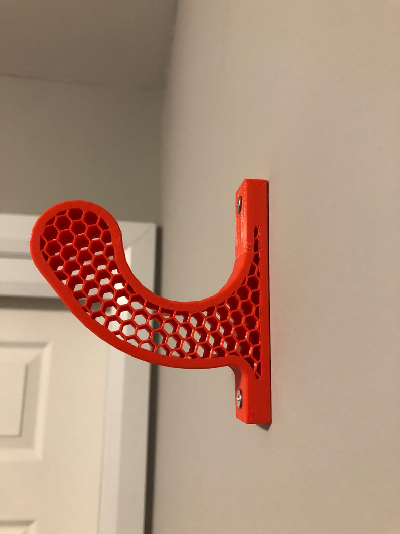 Customizable Pattern Helmet Hanging Hook by Arturos | Download free STL ...