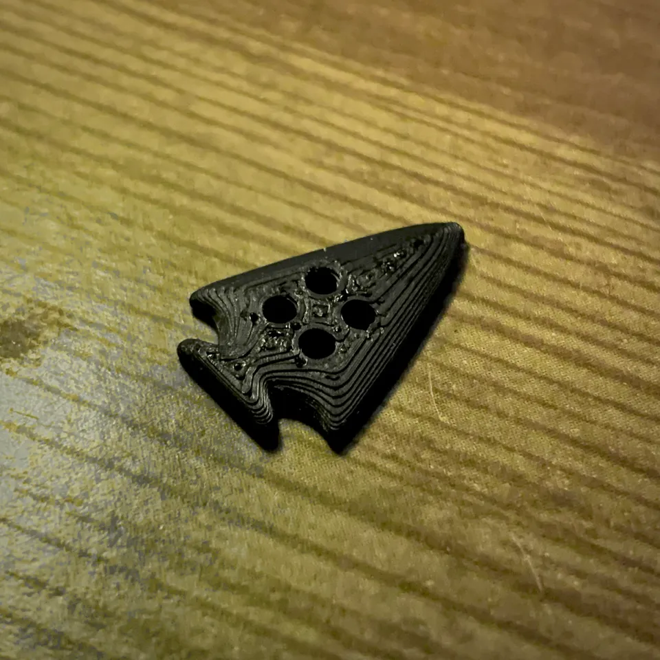 Arrowhead Button by Ruddy87 | Download free STL model | Printables.com