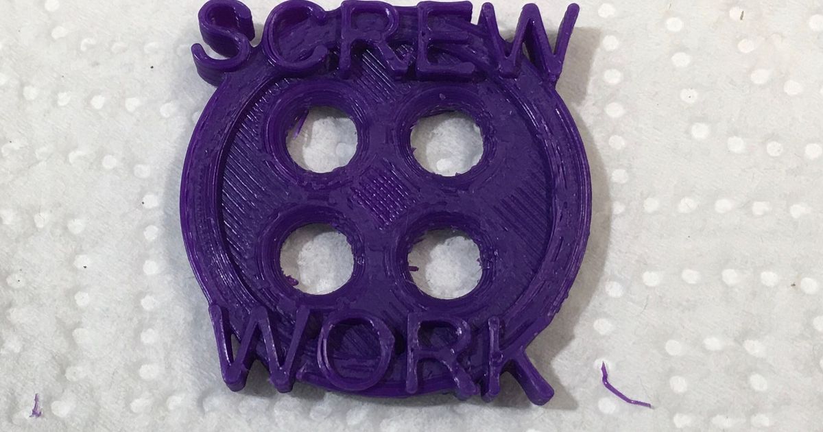 Great Resignation Button by Grossmiller | Download free STL model ...