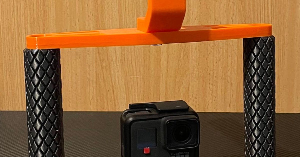 GoPro Grip/Bracket by defMondo | Download free STL model | Printables.com