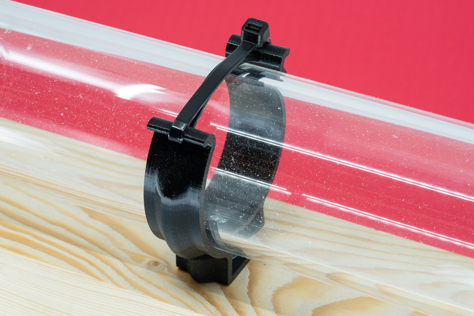 Snap-in Pipe Clamp – Zip Tie Lock – 20-120mm – 0.8-5.5in - LR Basics by ...