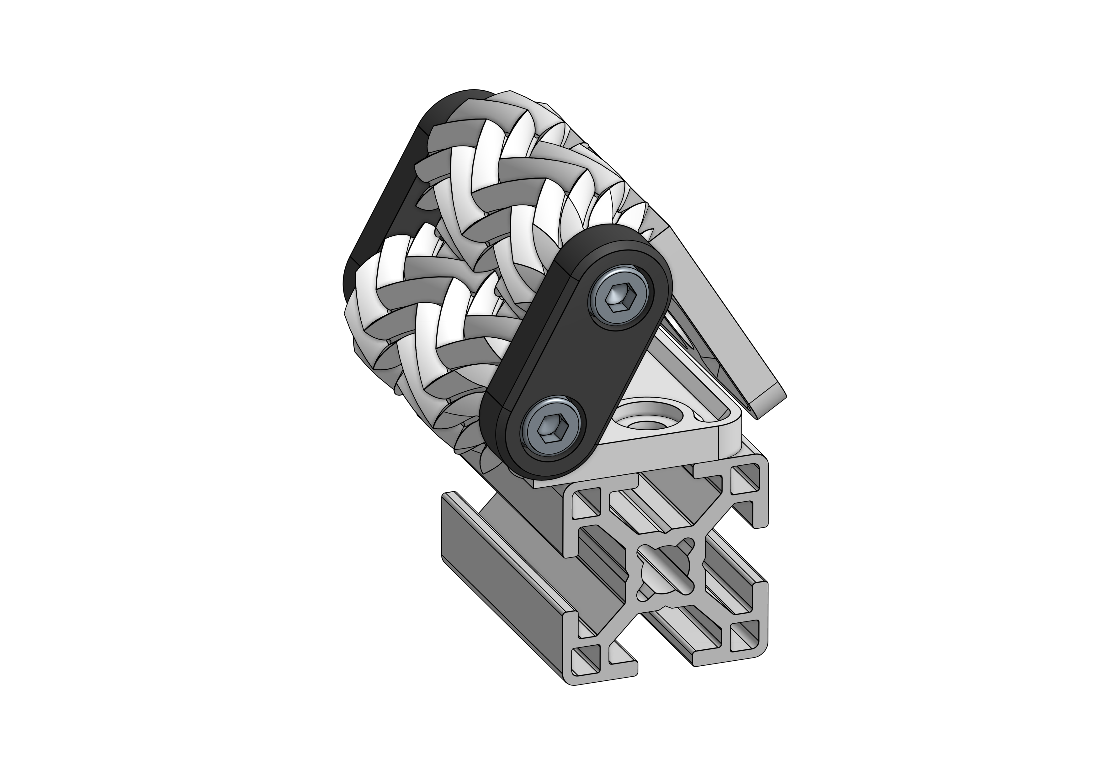 Adjustable Geared Hinge with Screws by dodasch | Download free STL ...