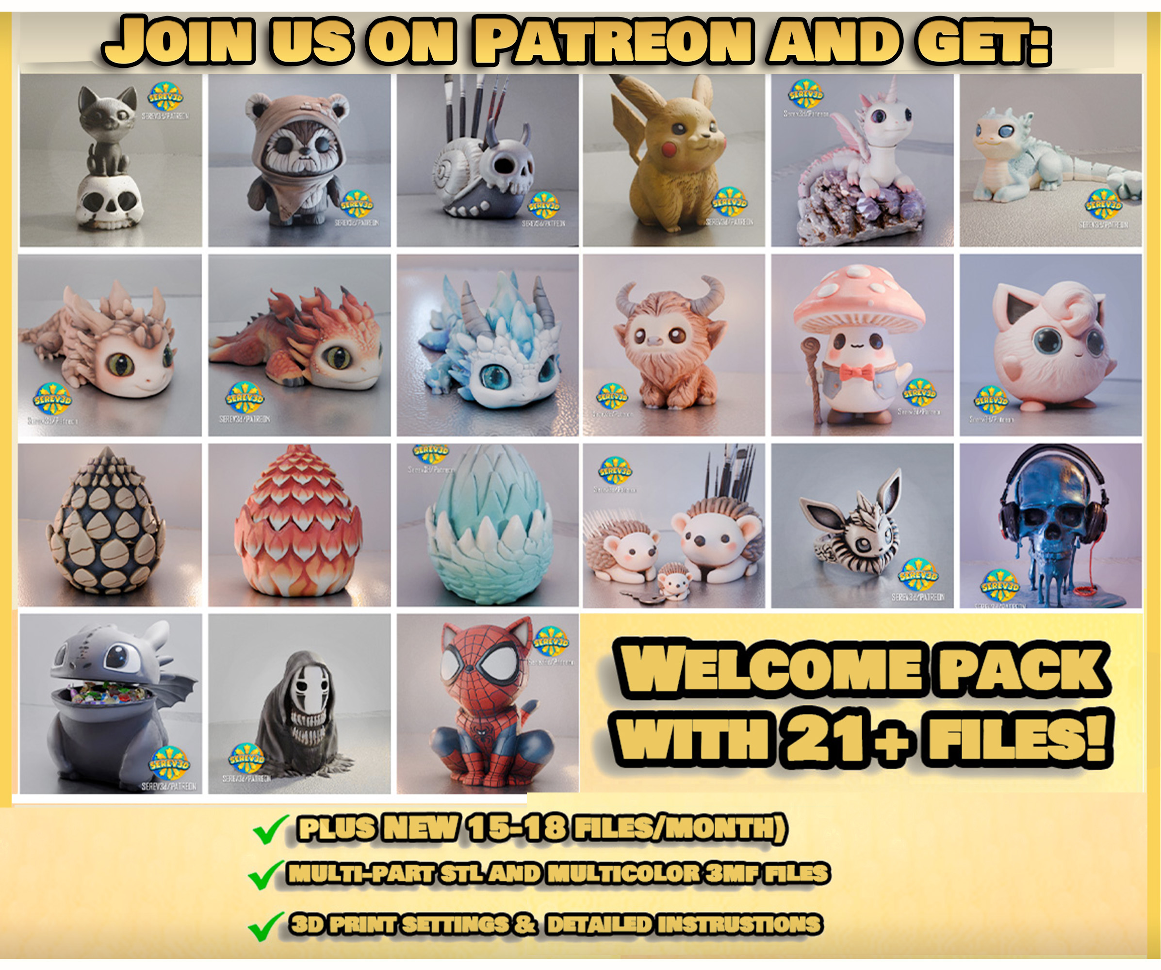 April Fools Breakable Mystery Easter Eggs by SEREV3d | Download free ...