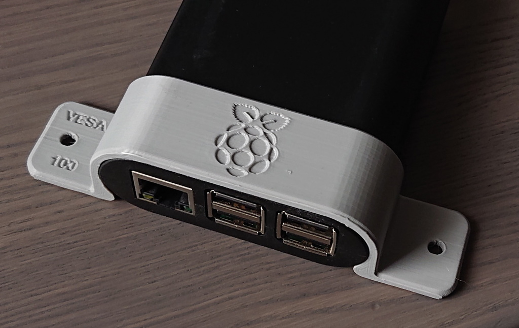 Raspberry Pi holder - VESA 100x100 by blahab | Download free STL model ...
