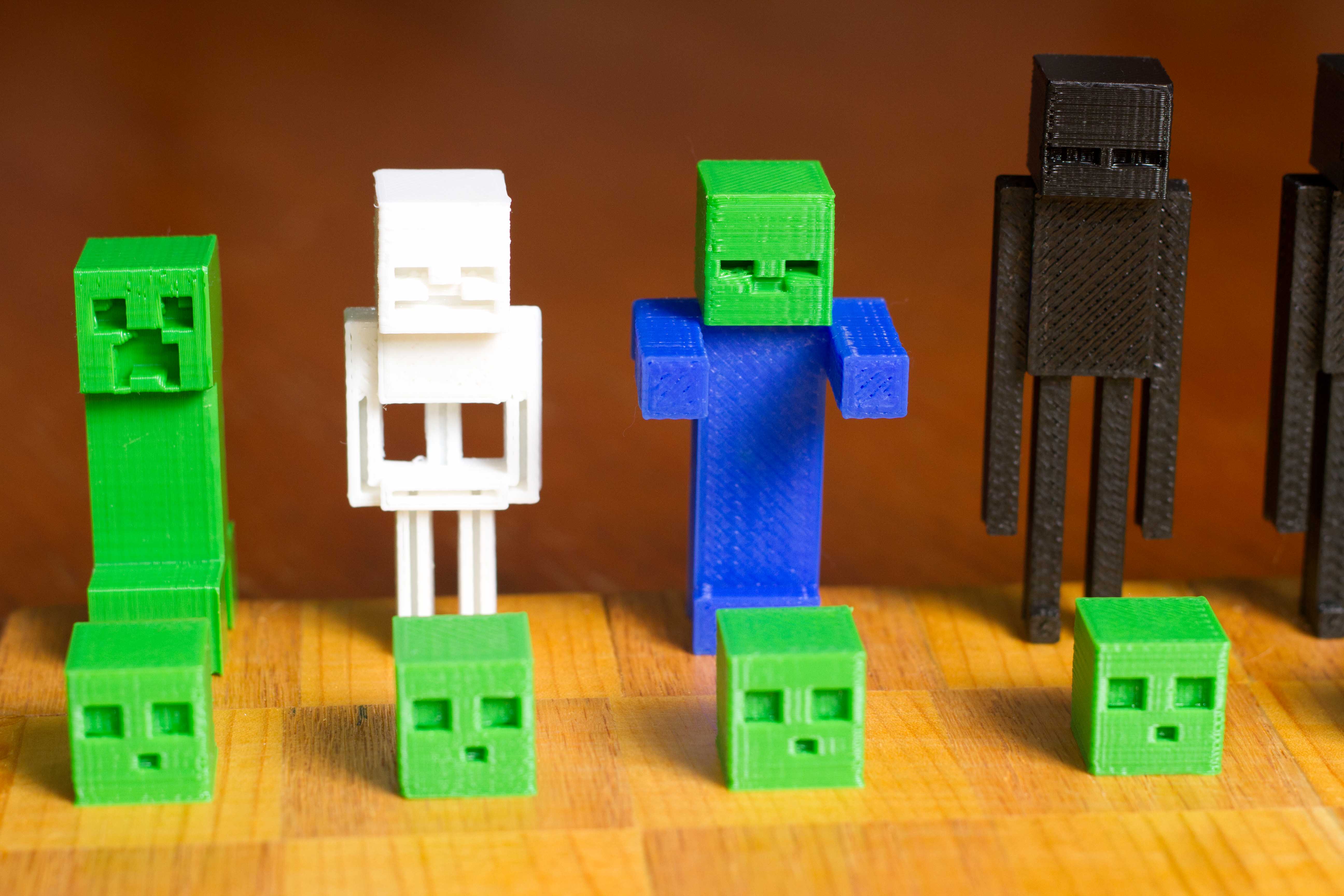 Minecraft Chess Set by PotatoFi | Download free STL model | Printables.com