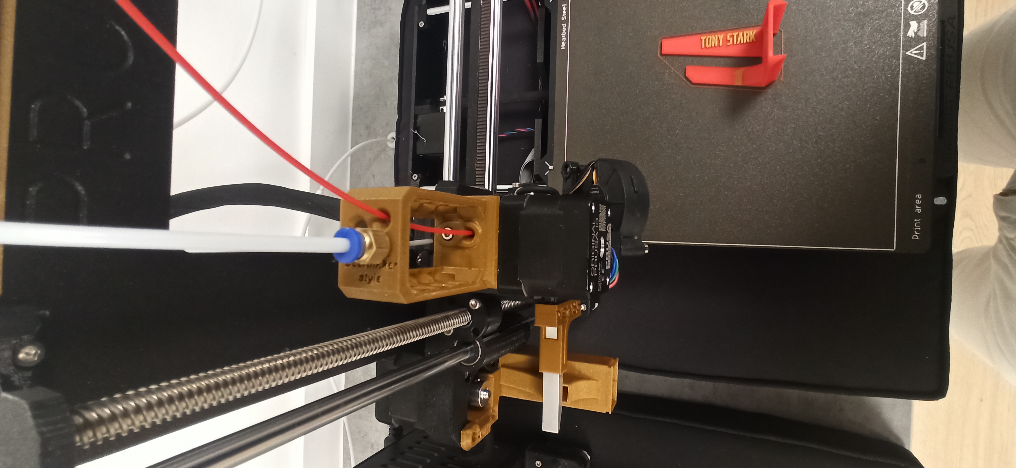 Dual Filament Loader ( für Gewinde - Schlauch Zufuhr + normal ) by ...