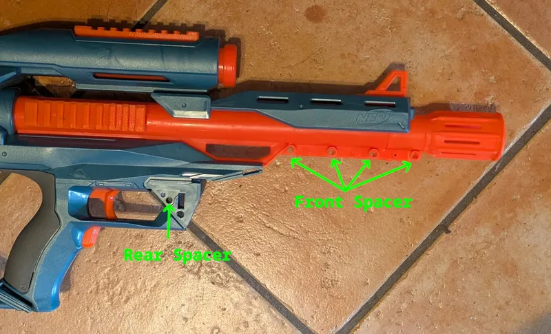 Motoblitz underbarrel Picatinny rail by Dom's 3d Print Shop | Download ...