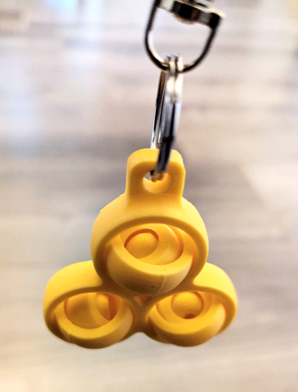 Triskell Fidget Toy - Keychain by Elyse | Download free STL model ...