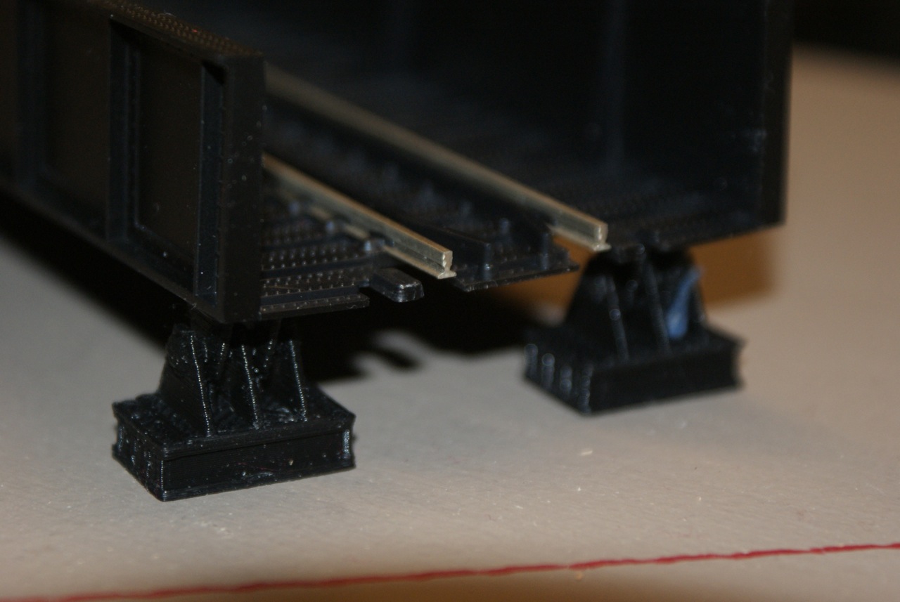 HO Scale Bridge Shoe (Pedestal) by BK Hobby | Download free STL model ...