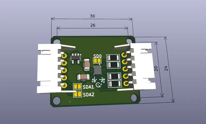 ICM-45686 sensor box by Ferret | Download free STL model | Printables.com