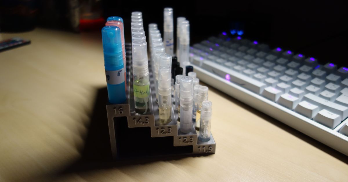 Perfume sample holder // Different sizes by Johannes B | Download free ...