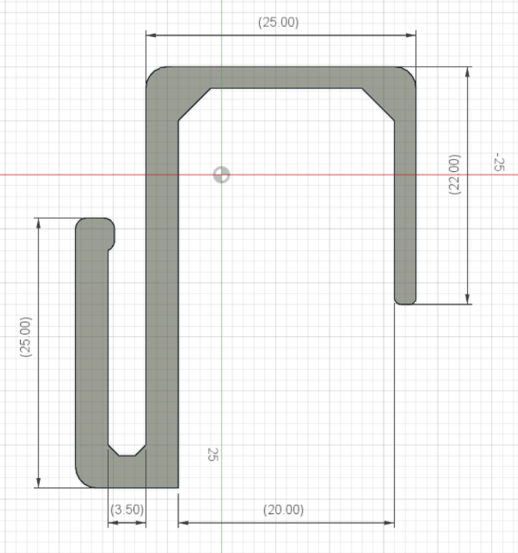 Cable clip for window-frame by eds_3d_shop | Download free STL model ...
