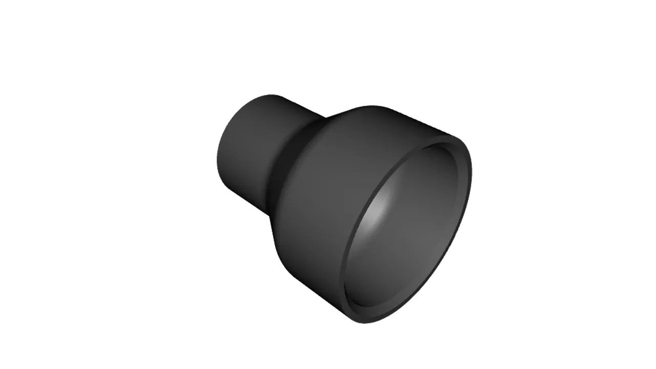 Vacuum cleaner adapter (Customizable) by ProtonX | Download free STL ...
