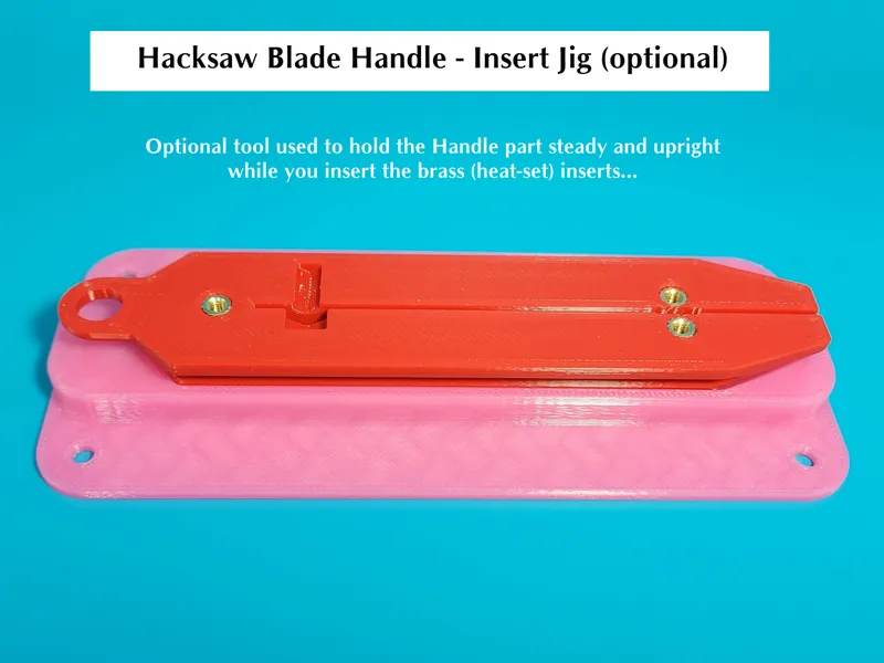 Hacksaw Blade Handle by Phil Caruso | Download free STL model ...