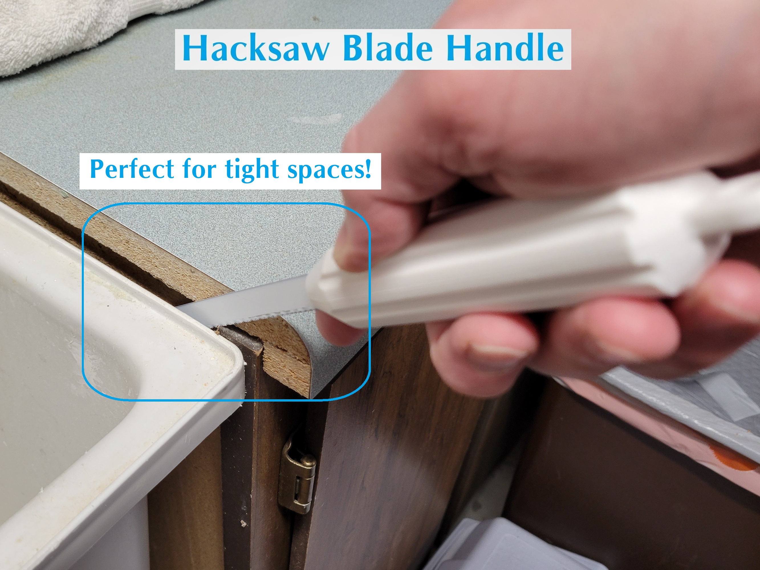 Hacksaw Blade Handle by Phil Caruso | Download free STL model ...