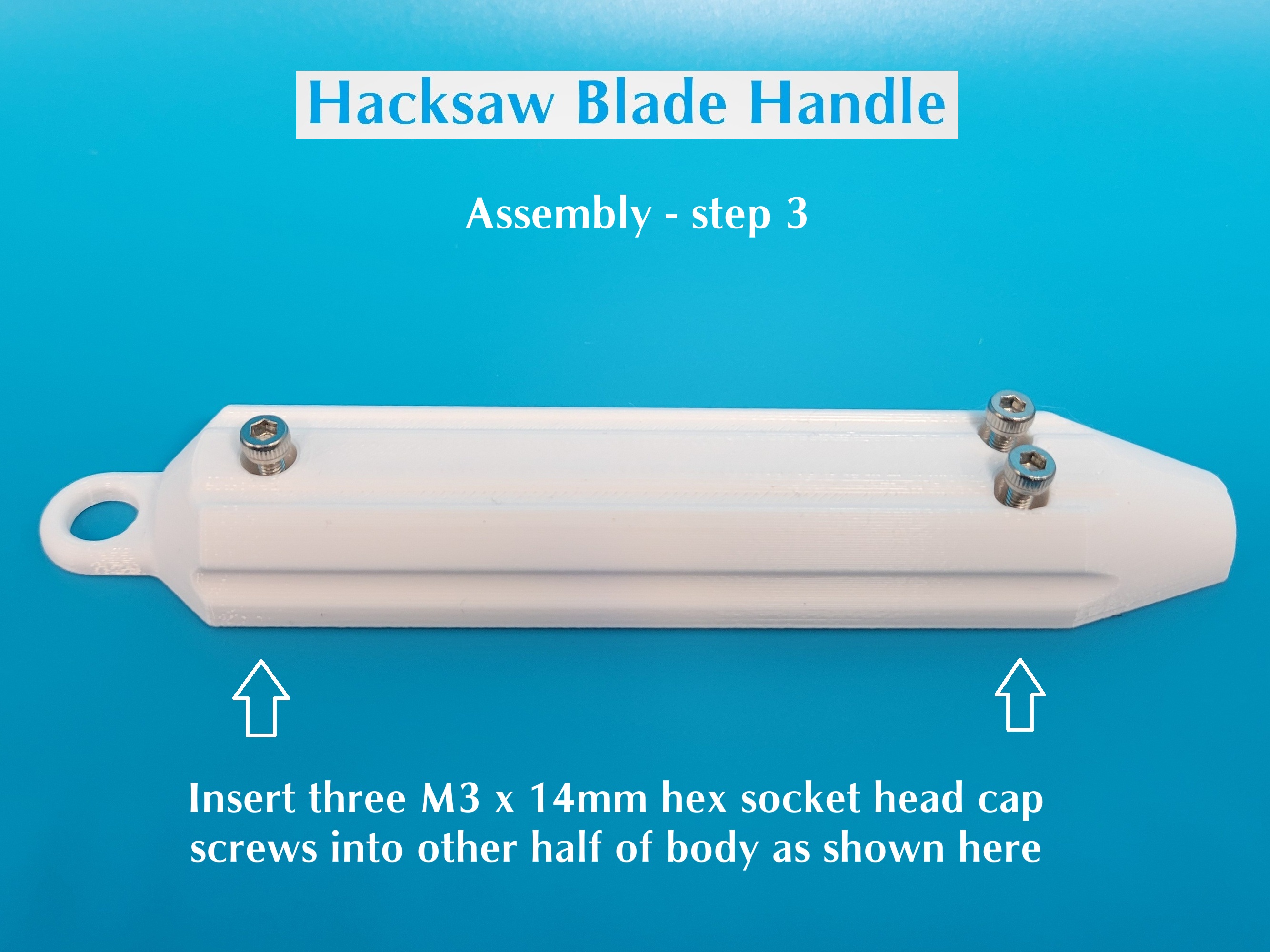 Hacksaw Blade Handle by Phil Caruso | Download free STL model ...