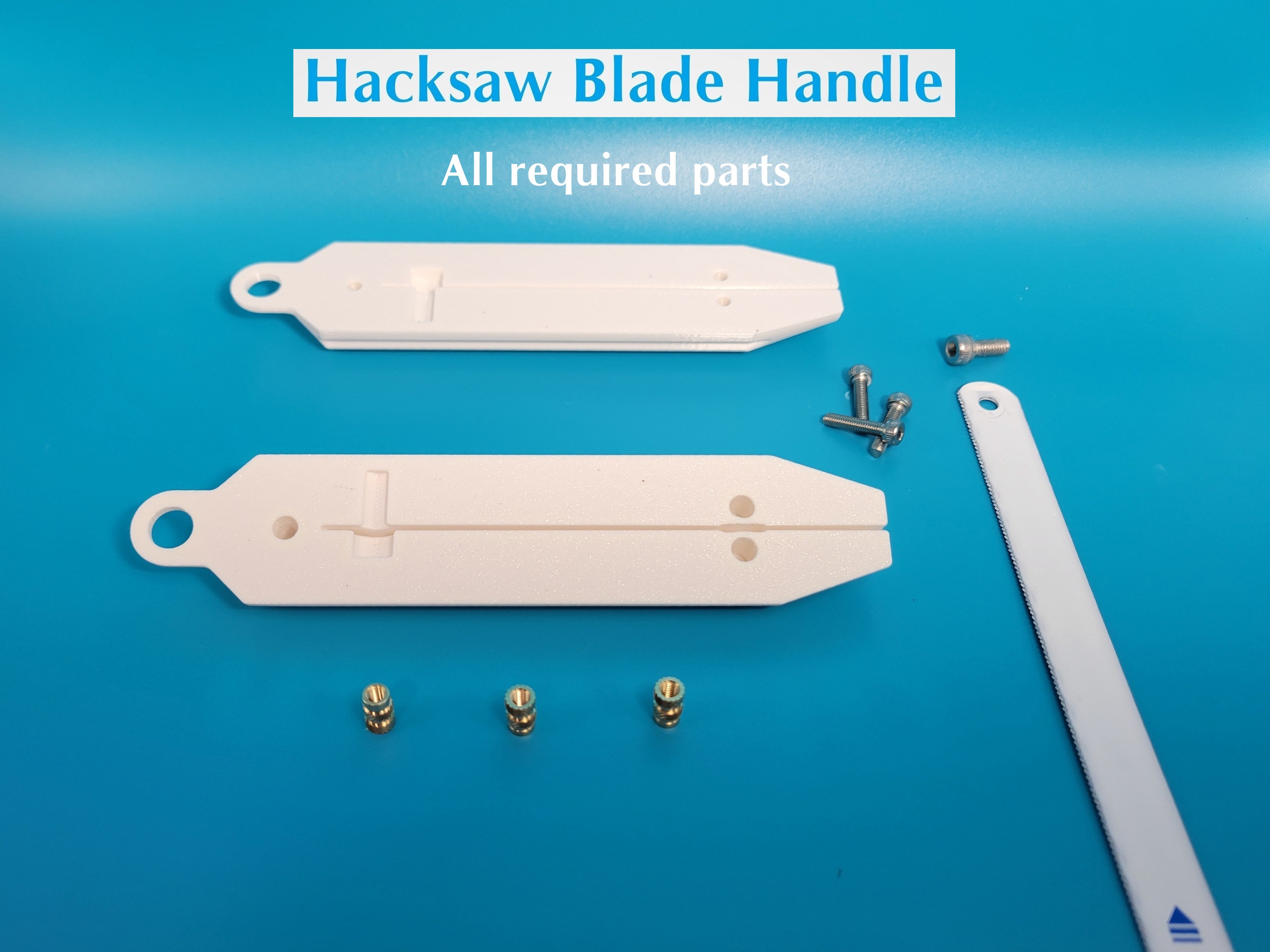 Hacksaw Blade Handle by Phil Caruso | Download free STL model ...