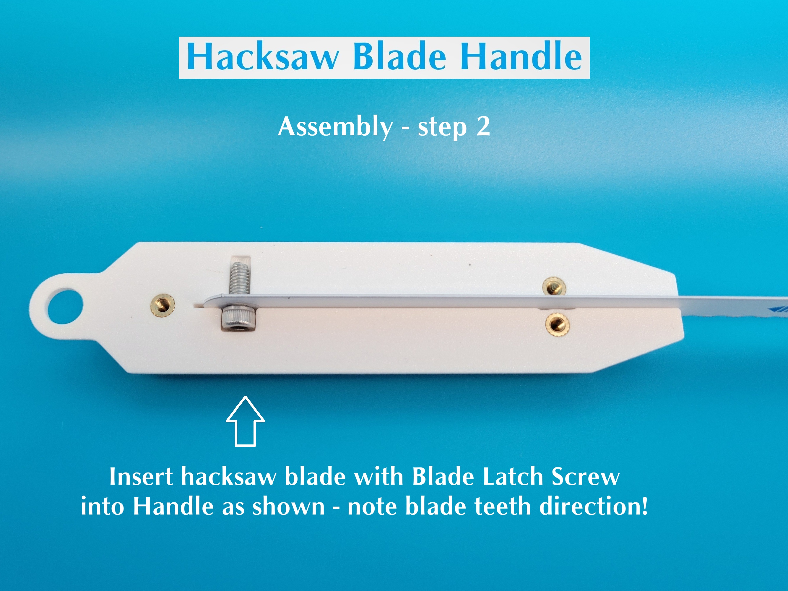 Hacksaw Blade Handle by Phil Caruso | Download free STL model ...