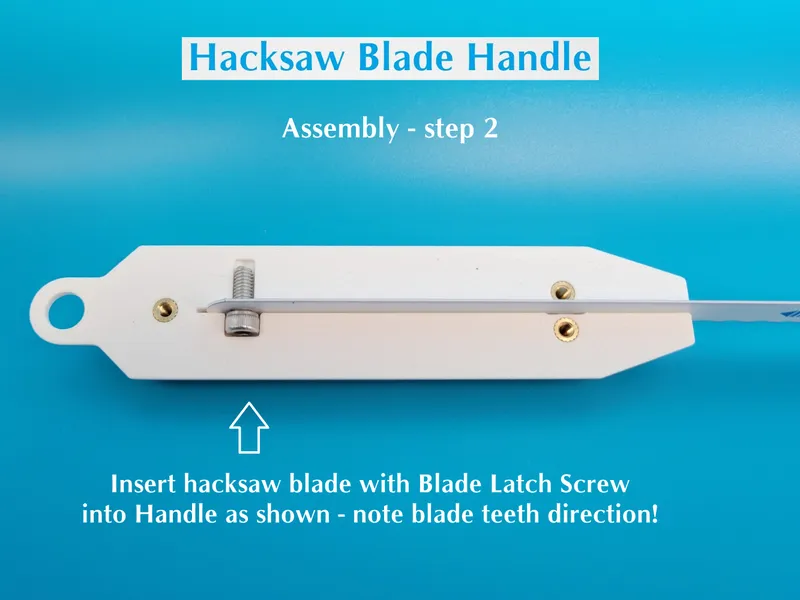 Hacksaw Blade Handle by Phil Caruso | Download free STL model ...
