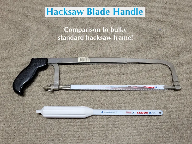 Hacksaw Blade Handle by Phil Caruso | Download free STL model ...