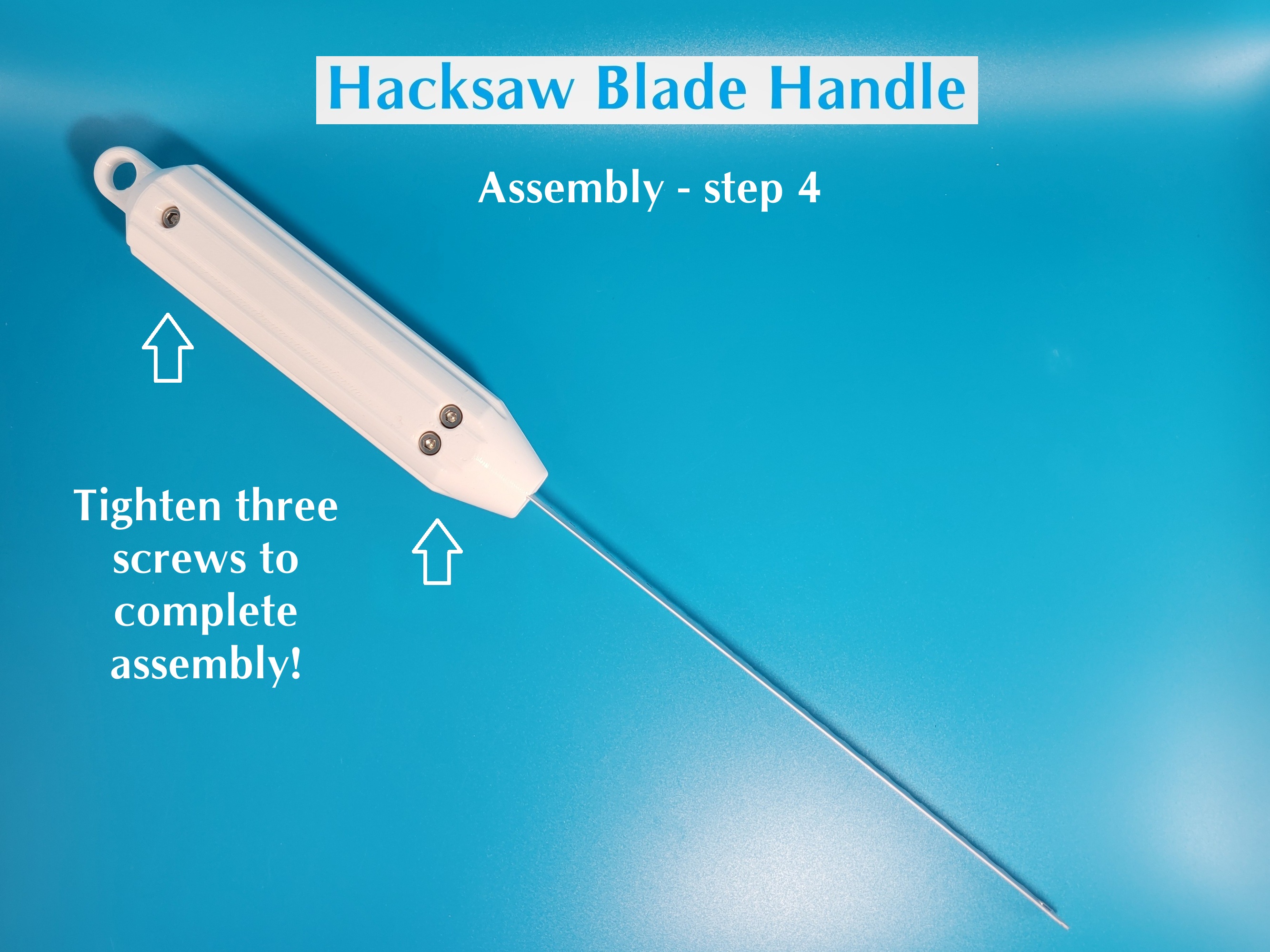 Hacksaw Blade Handle by Phil Caruso | Download free STL model ...