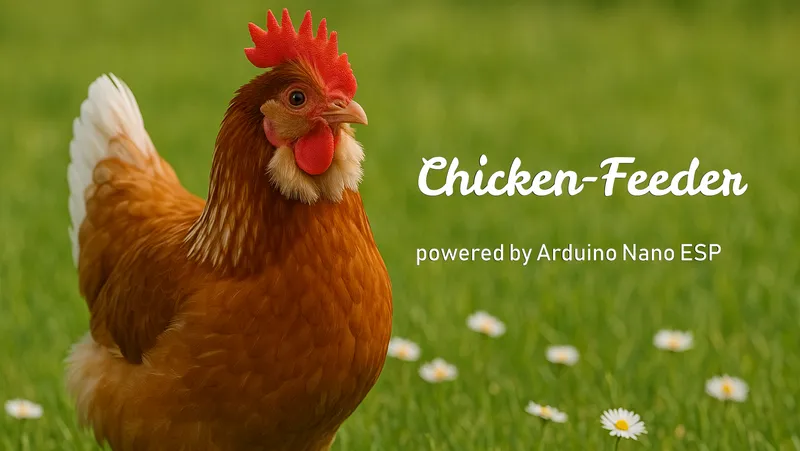 Smart Chicken Feeder by smallthings.ch | Download free STL model ...