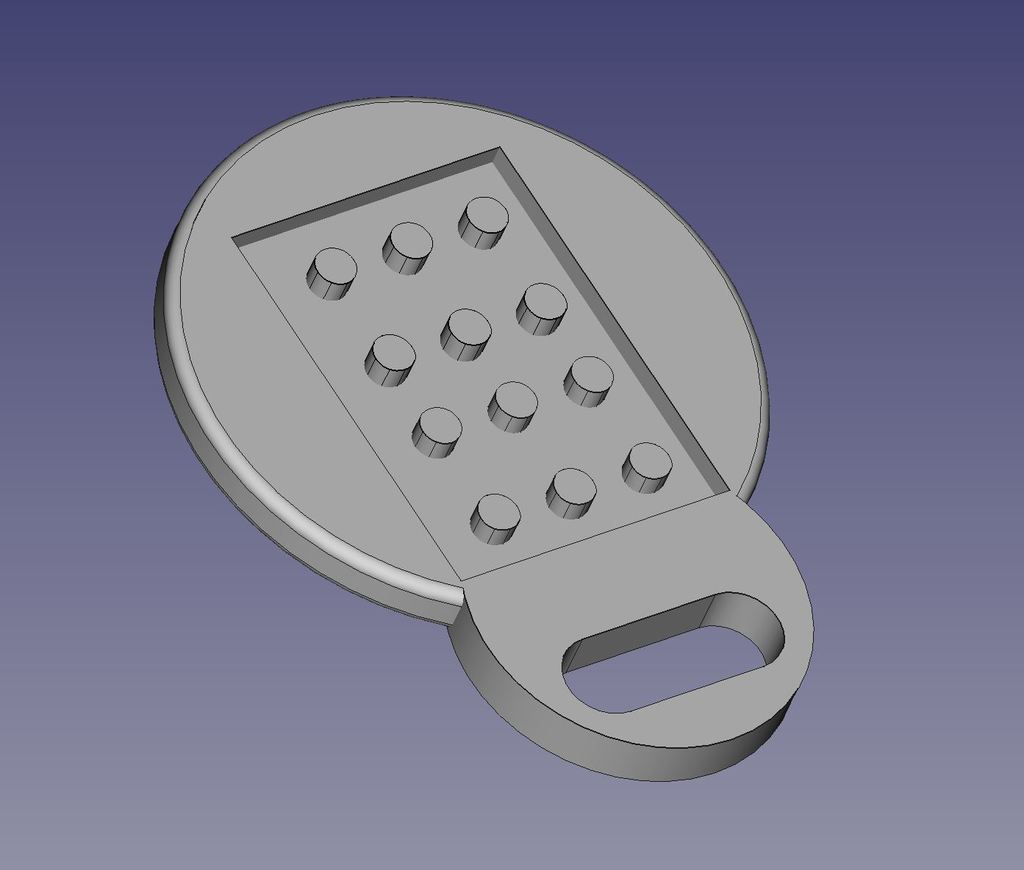 Token for caddy (european) / Jeton pour chariots by H2A | Download free ...