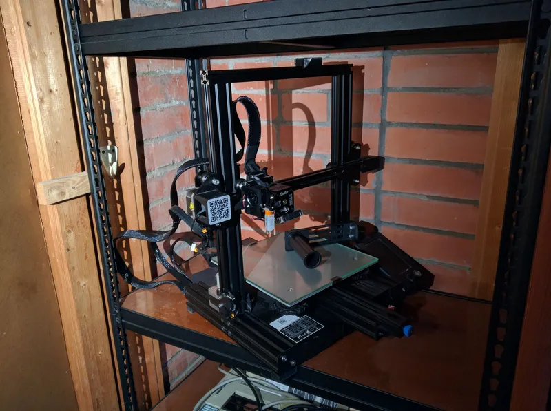 Ender 3 (V2) Removable Filament Spool Holder for Direct Drive Extruder ...