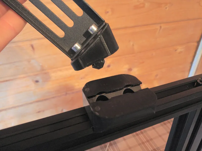 Ender 3 (V2) Removable Filament Spool Holder for Direct Drive Extruder ...