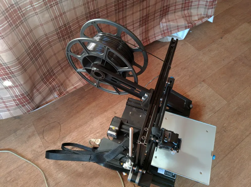 Ender 3 (V2) Removable Filament Spool Holder for Direct Drive Extruder ...