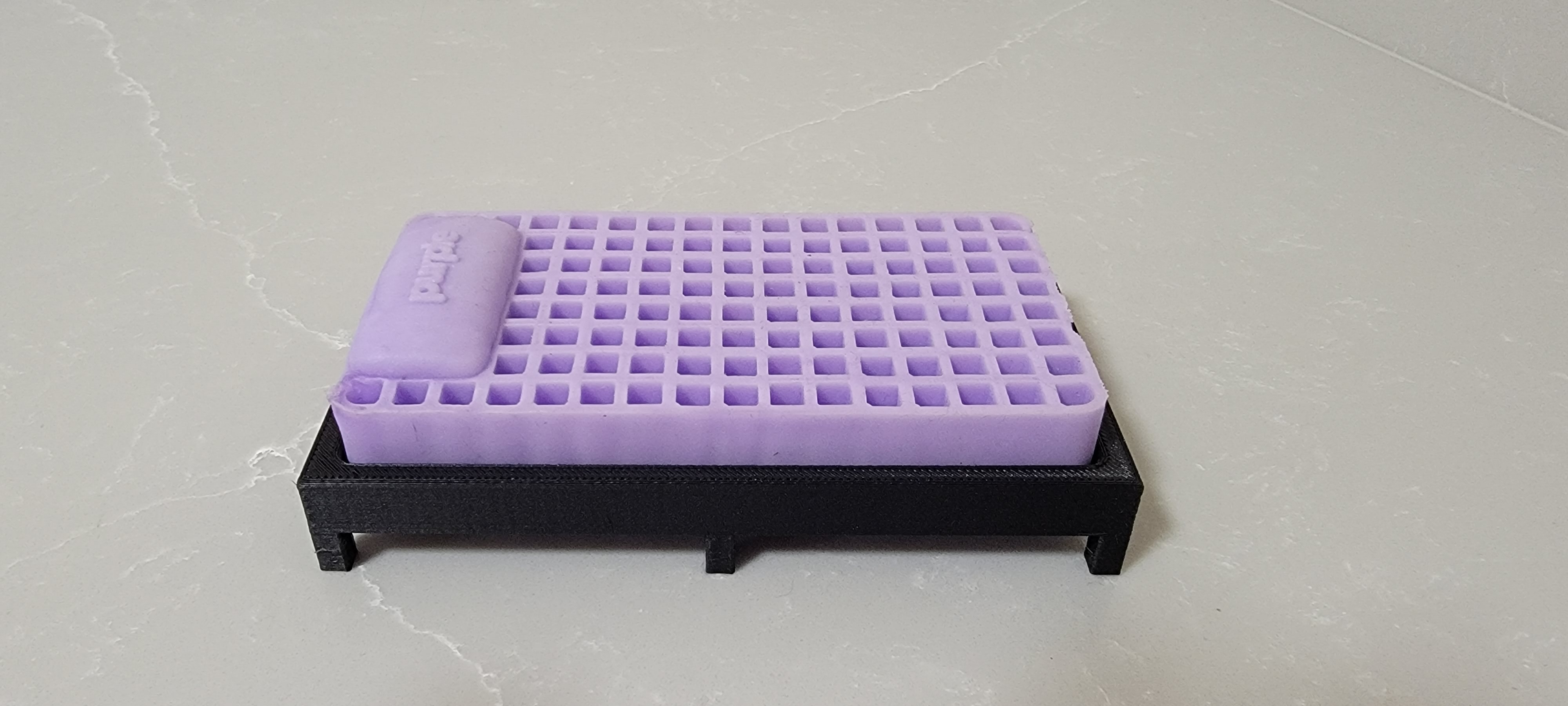 Purple Squishy Bed Frame by calvindonger | Download free STL model ...