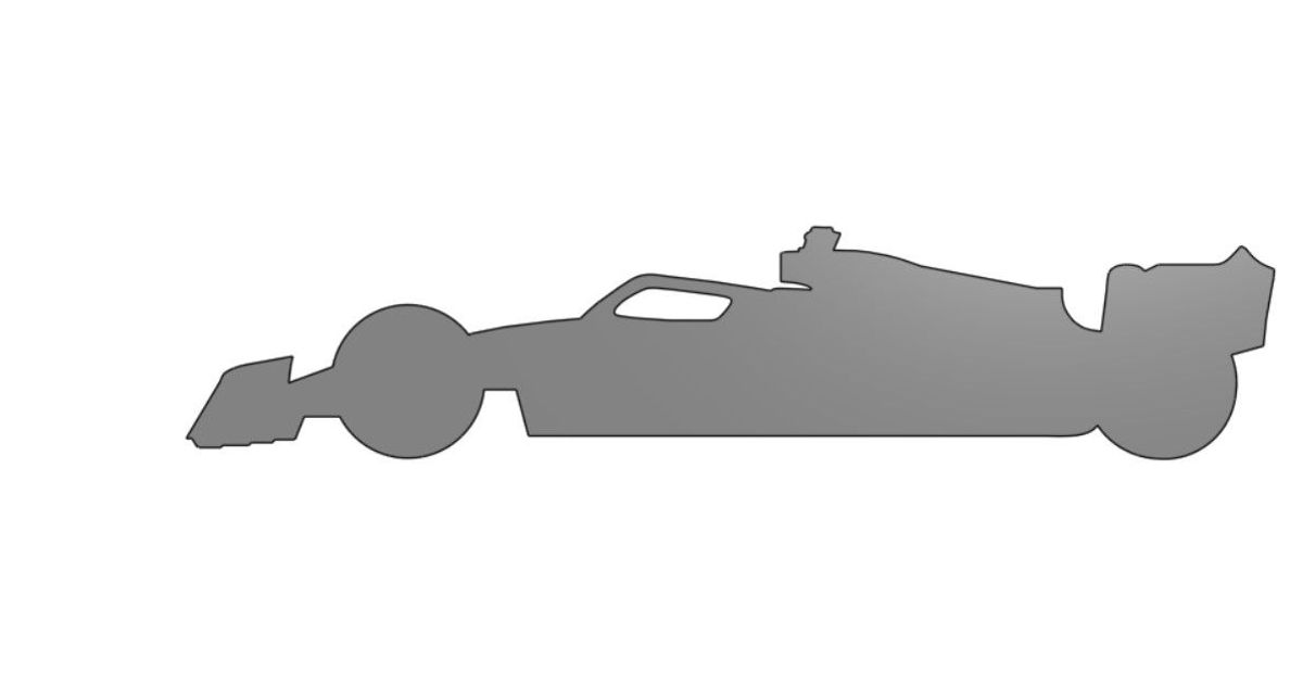 2022 F1 Car Outline von Ben Lyons | Kostenloses STL-Modell ...
