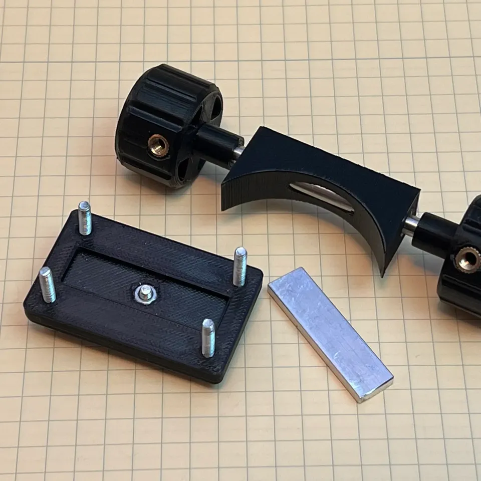 1.25" Crayford Focuser for telescopes by aeberbach | Download free STL ...