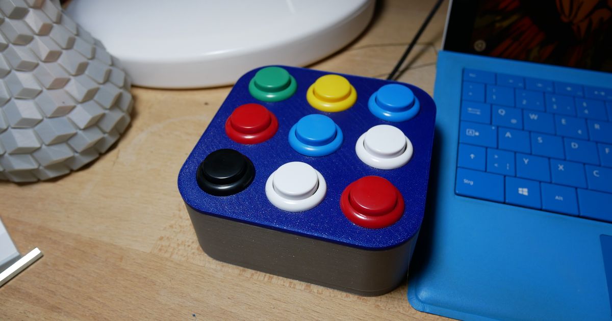 Arcade / Push Button Box / Control Box Customizealbe by Fipsthedog ...
