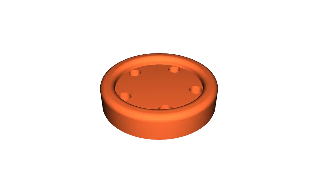 Button star by Ámo | Download free STL model | Printables.com