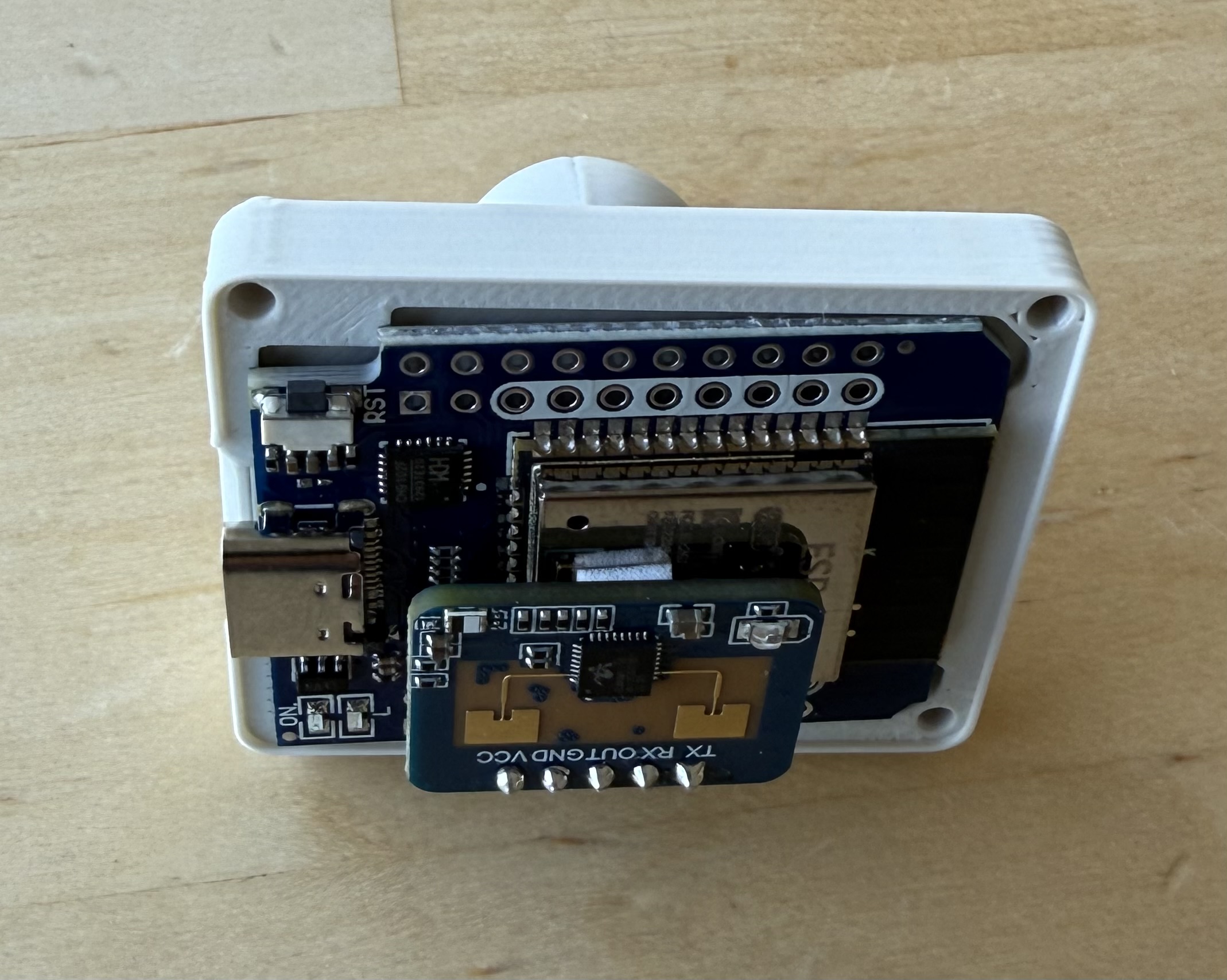 Radar Presence Sensor case (ESP32 D1 mini & LD2410 (C) w ESPHome) with ...